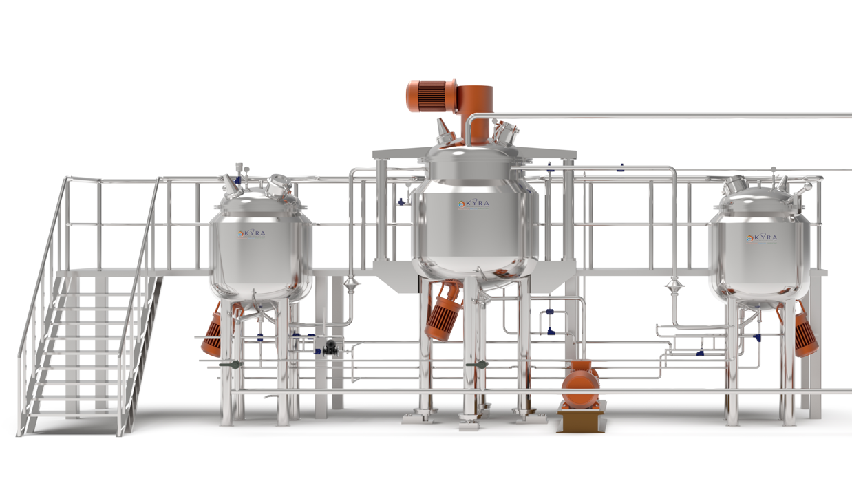 Cream, Gel, Ointment Lotion Manufacturing Plant in Mumbai, India